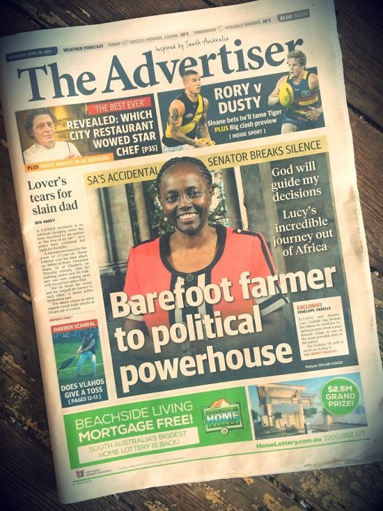 Meet Lucy Gichuhi Australia’s first black African senator