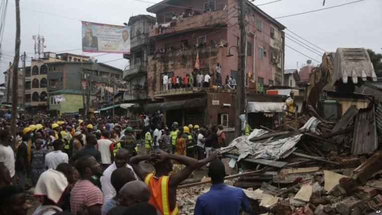 At Least 8 Dead in Lagos Building Collapse - Chronicle.ng
